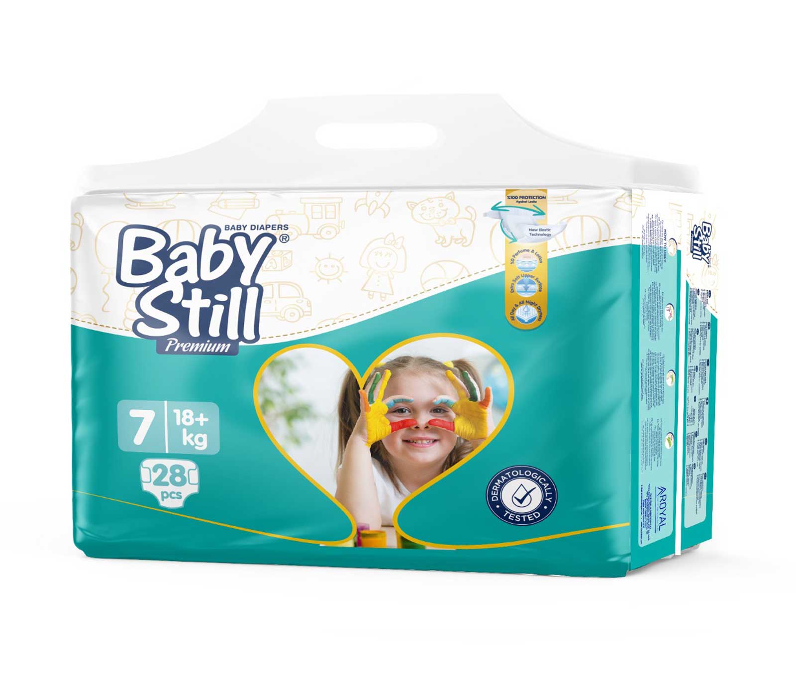 Baby Still Baby Diaper | Royal Hijyen-Baby Diaper Production
