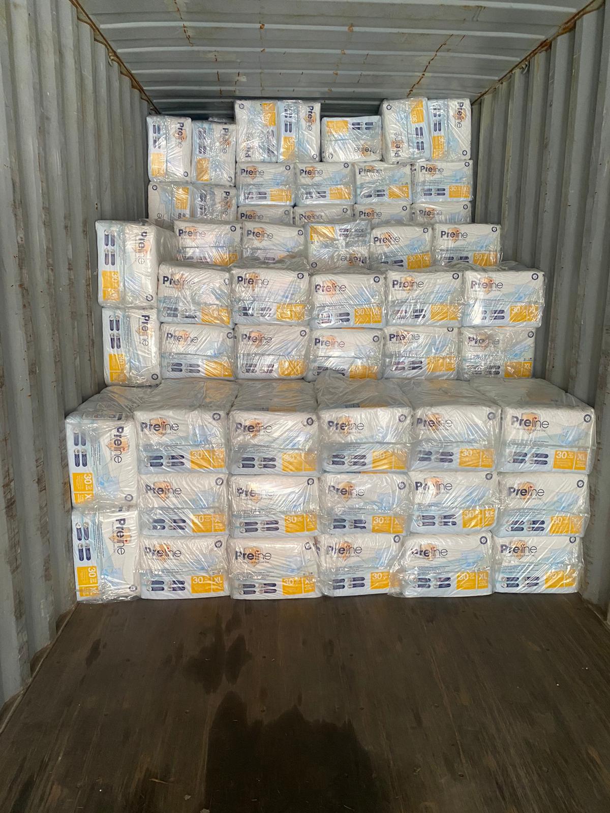 Royal Preline Baby Diapers and Adult Diapers Loading Photos