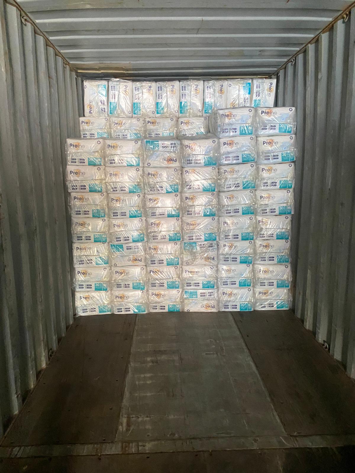 Royal Preline Baby Diapers and Adult Diapers Loading Photos